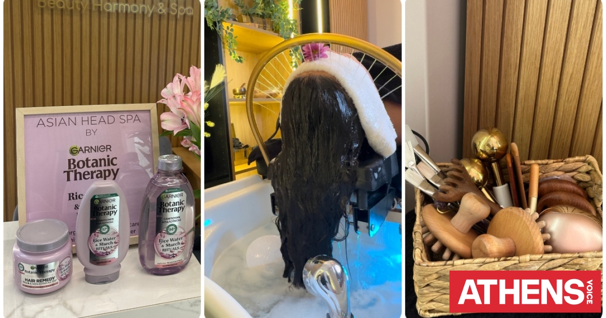 Asian Head Spa από την Garnier | Athens Voice