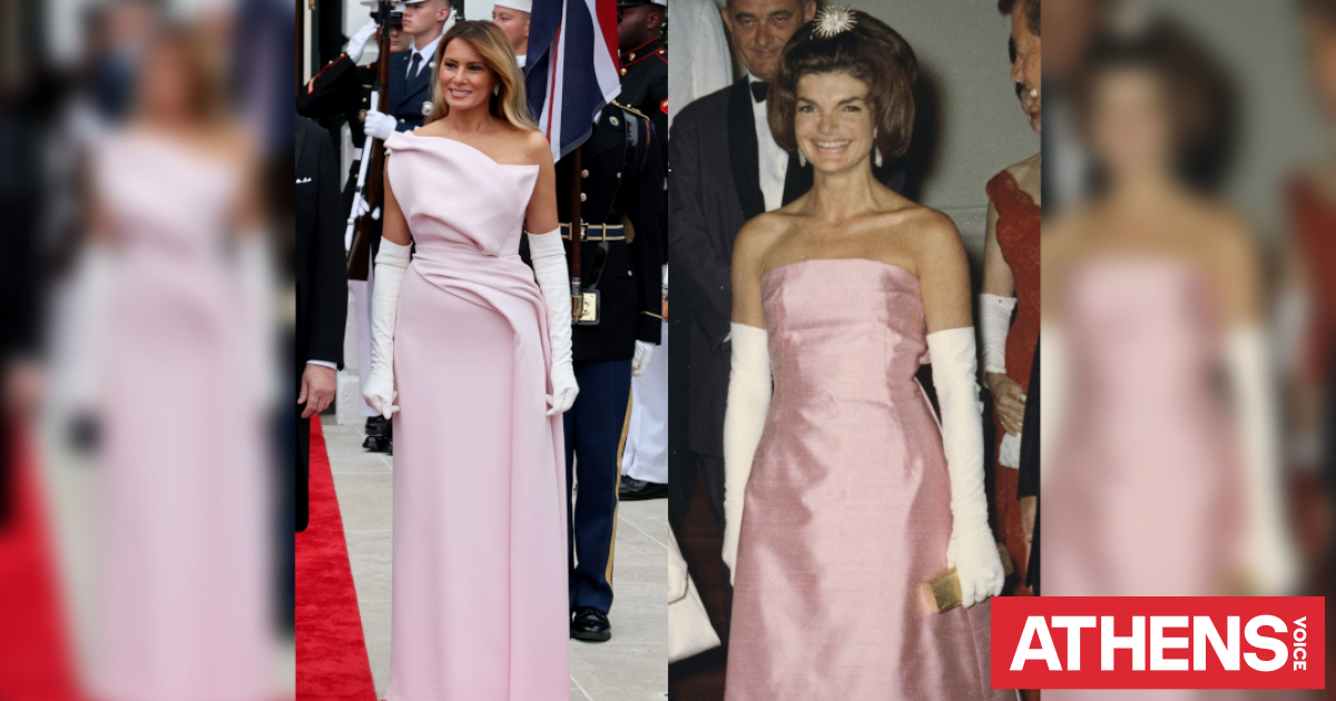 Η Μελάνια Τραμπ εμπνεύστηκε από την Τζάκι Κένεντι για το επίσημο δείπνο ...